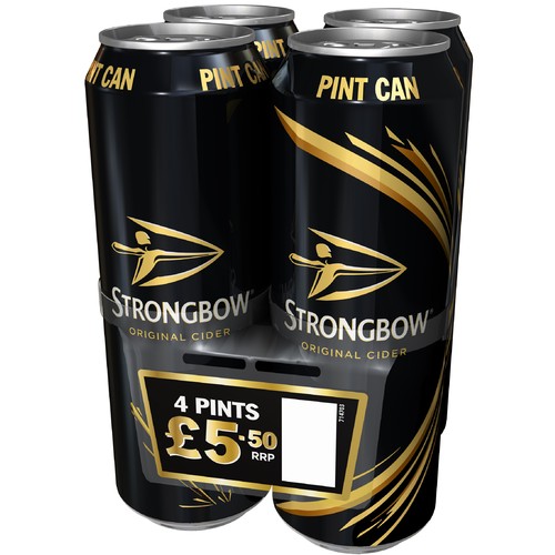 Strongbow Pints 24 x 568ml - Dial A Drink