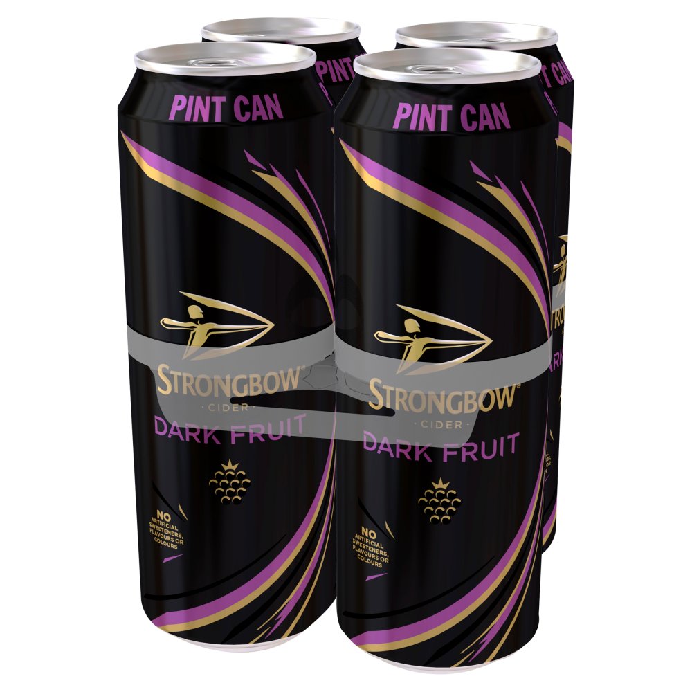 Strongbow Dark Pints 4 x 568ml - Dial A Drink