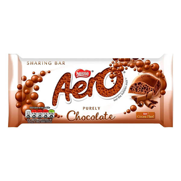 Aero Milk Chocolate Bar 90g - Dial A Drink