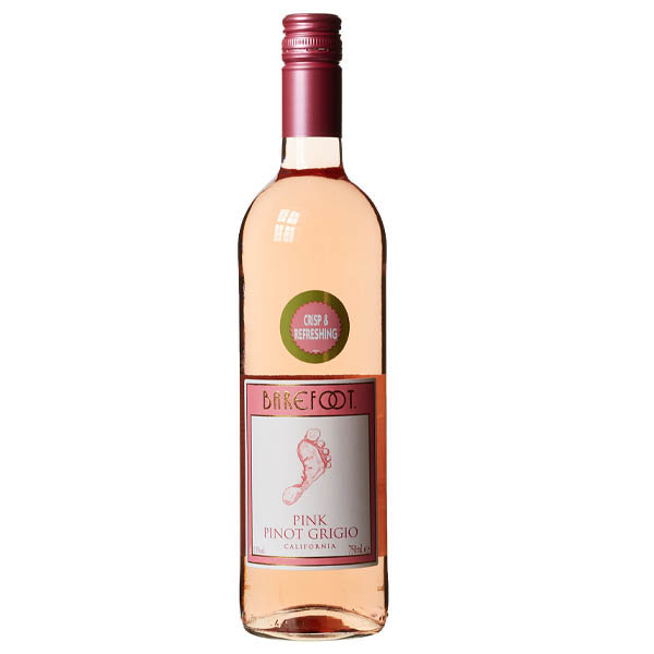Barefoot Pink Pinot Grigio 750ml - Dial A Drink